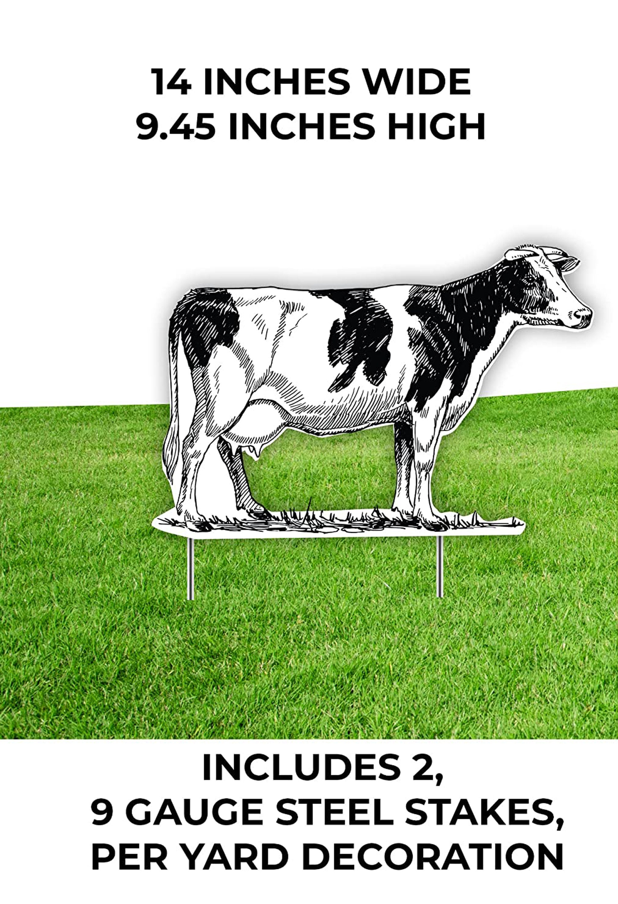 27 Extra Cow Yard Card Lawn Sign Set: Birthday Party Decor - Etsy
