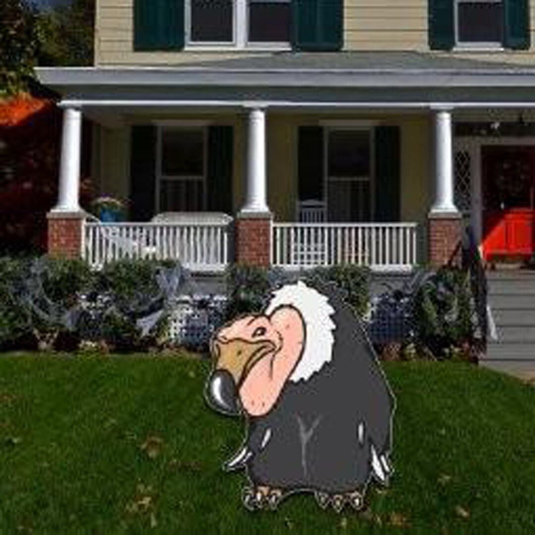 Large Ugly Buzzard - 35" X 43.5", 1pc Birthday Yard Card Lawn Sign Set ...