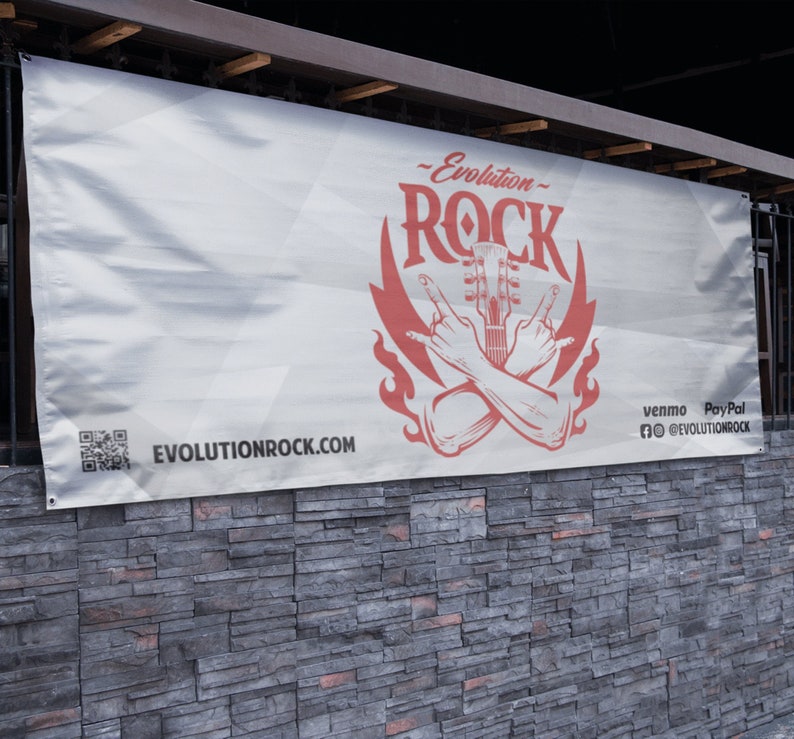 Custom Band Logo Vinyl Banner, 2 Sizes Available - Etsy