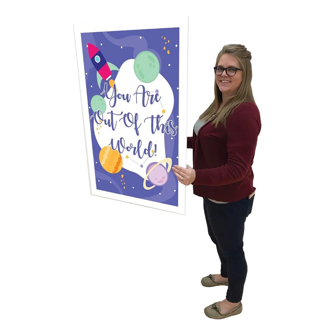 36" Jumbo Thank You Card: You Are Out of This World! With Envelope ...