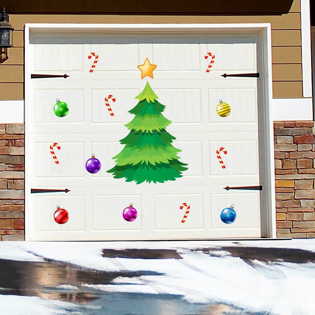 Magnetic Design Your Own Christmas Tree, 15pc Christmas Magnet Set - Etsy