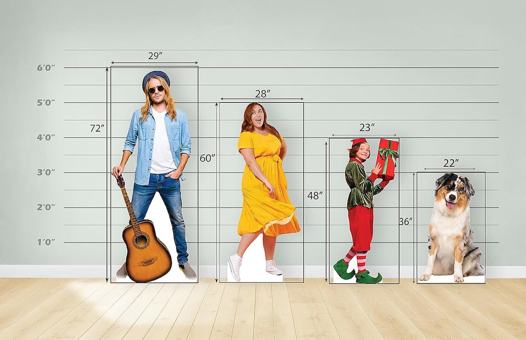 Custom Life-size Cutout: Corrugated Plastic or Cardboard With Easel - Etsy
