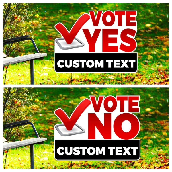 Political Yard Signs - Etsy