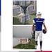 Custom Football Shaped Team & Player Fence or Yard Signs - Etsy