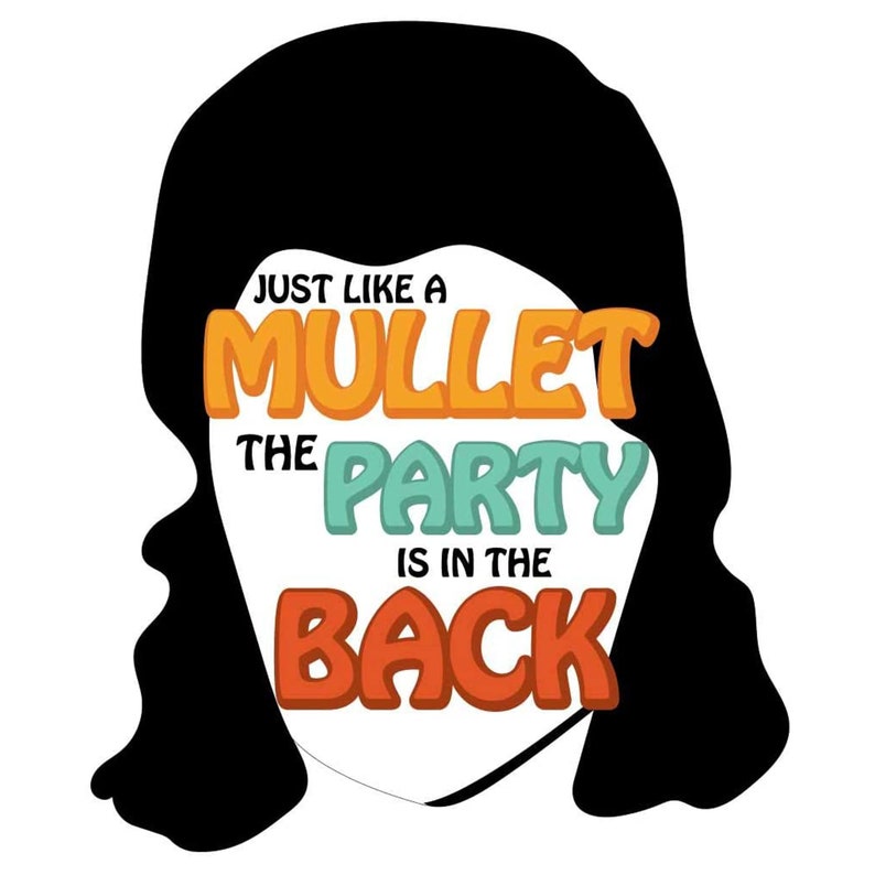Mullet Birthday Party Yard Sign: Funny Lawn Decoration - Etsy