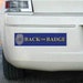 Back the Badge Police Force Bumper Sticker 3 X - Etsy