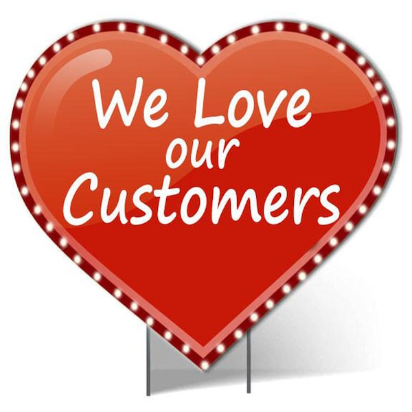 We Love Our Customers - Etsy