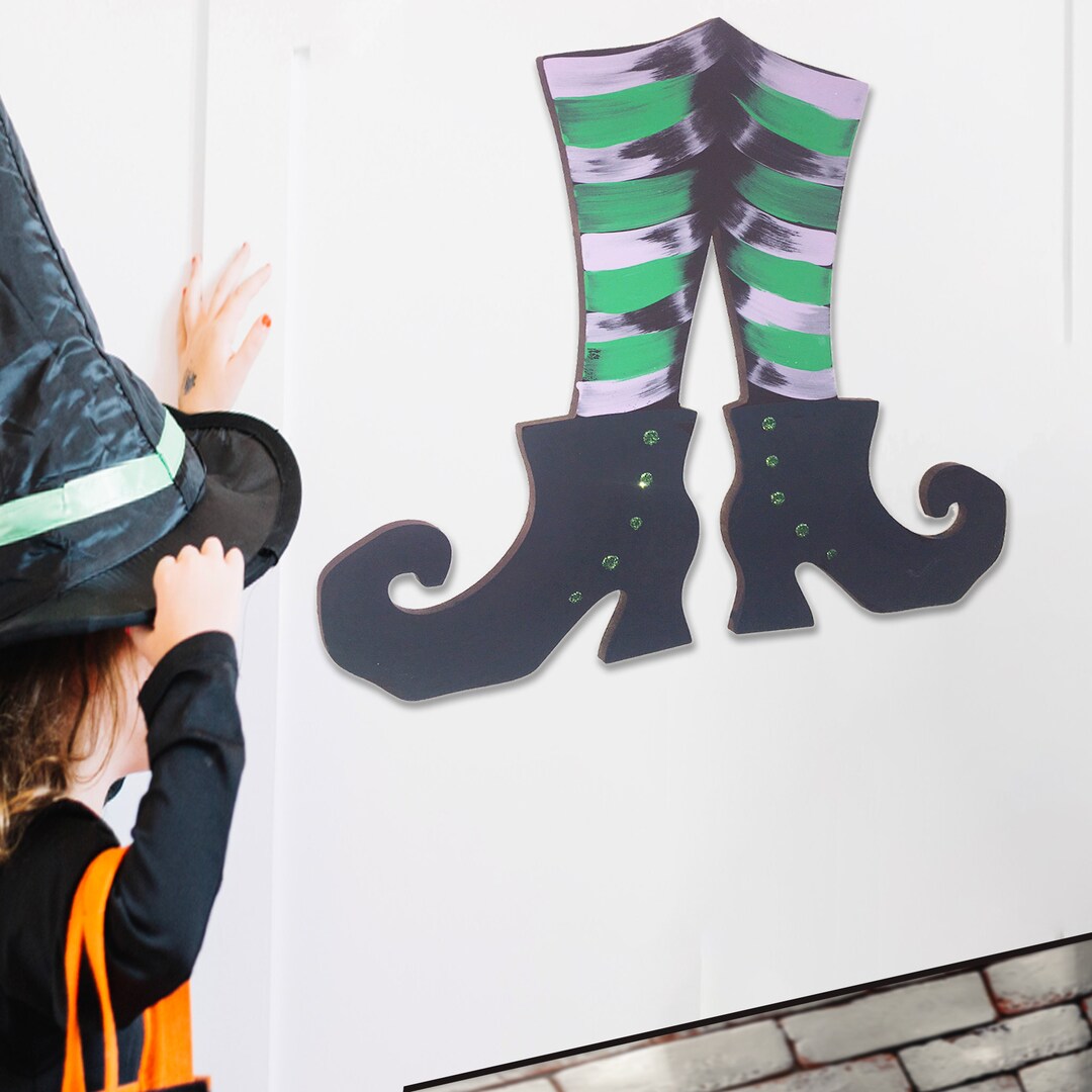 Witches Feet, Halloween Hand Painted Wall Art - Etsy