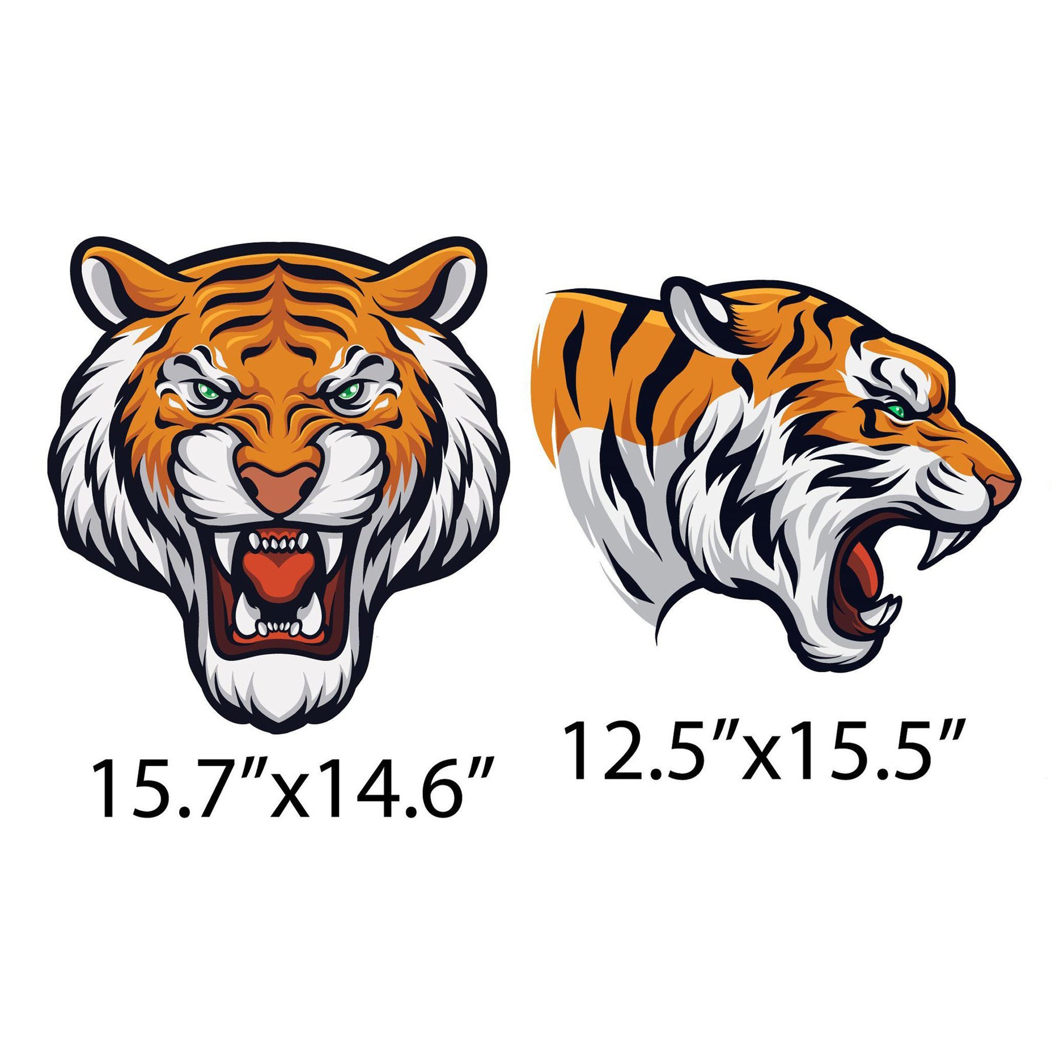 Tiger Mascot Accessories Back to School Yard Sign Set Small - Etsy