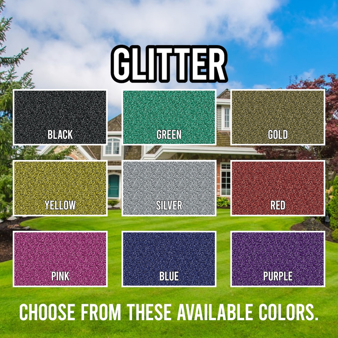 24 Custom Yard Sign Letters 8pc Outdoor Lawn - Etsy