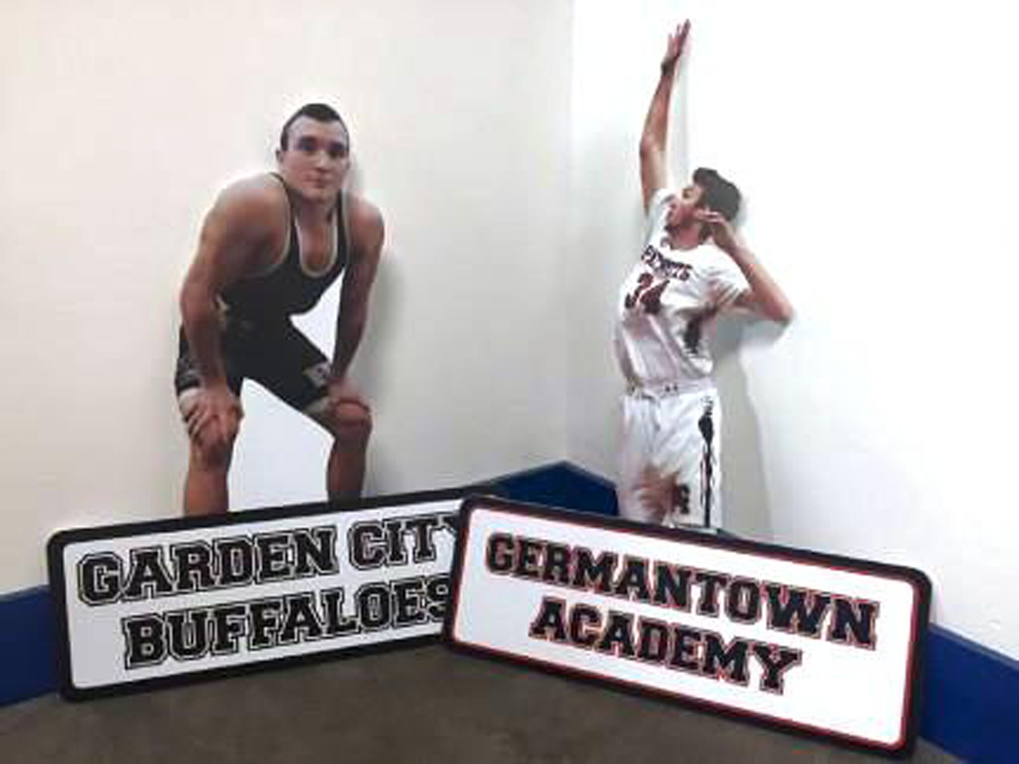 Custom Team Cut Out Pedestal Yard Signs Personalized Player - Etsy