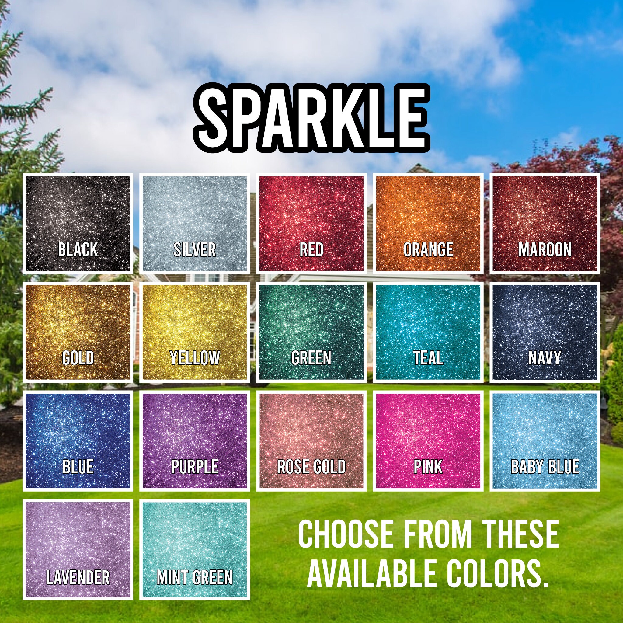 24 Custom Yard Sign Letters 8pc Outdoor Lawn - Etsy