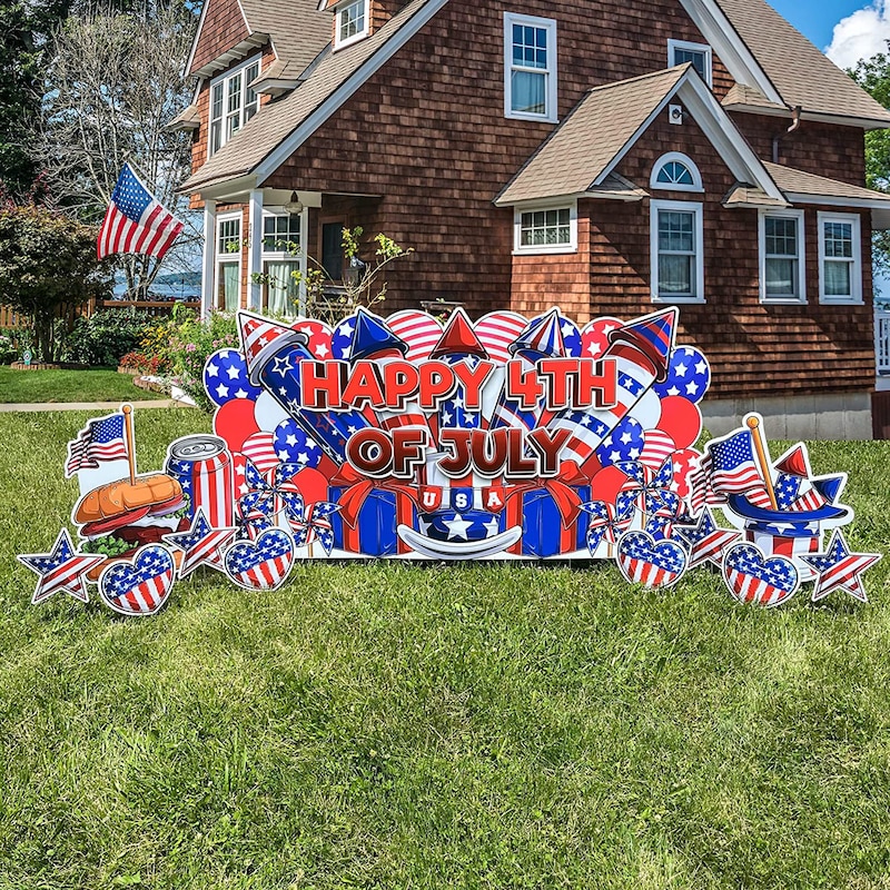 4th of July Display Yard - Etsy