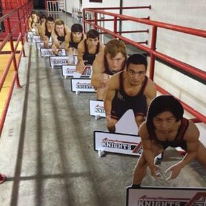 Custom Team Cut Out Pedestal Yard Signs | Personalized Player Cutouts ...