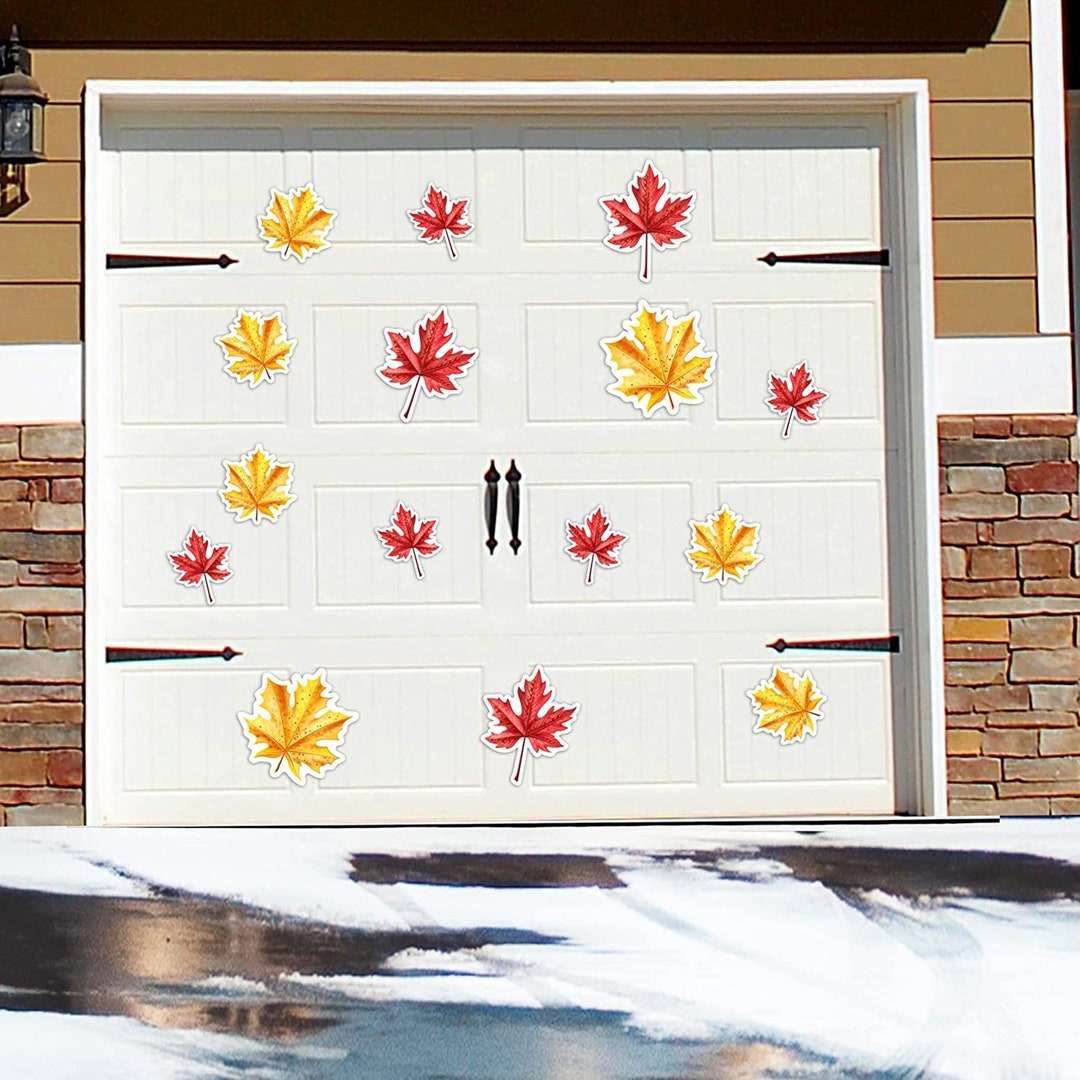 Magnetic Fall Leaves, 15pc Thanksgiving Magnet Set - Etsy