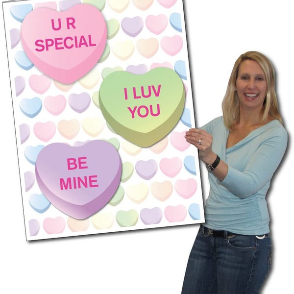 Jumbo Candy Card - Etsy