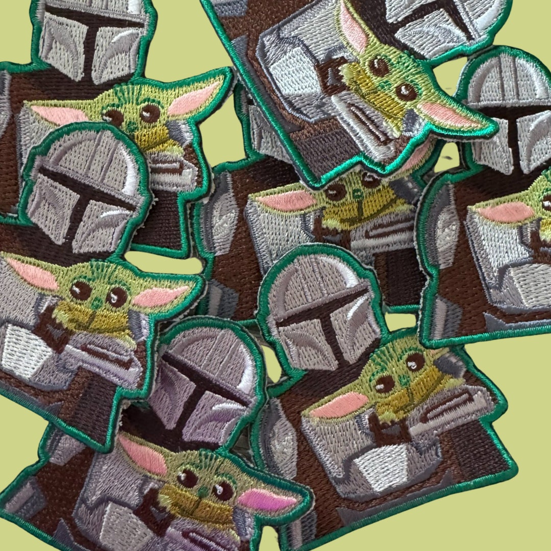 Mandalorian Patche Starwars Baby Yoda Disney - Etsy