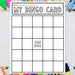 Hiking and Camping Bingo Game, Cut & Paste Printable Bingo, Fun ...