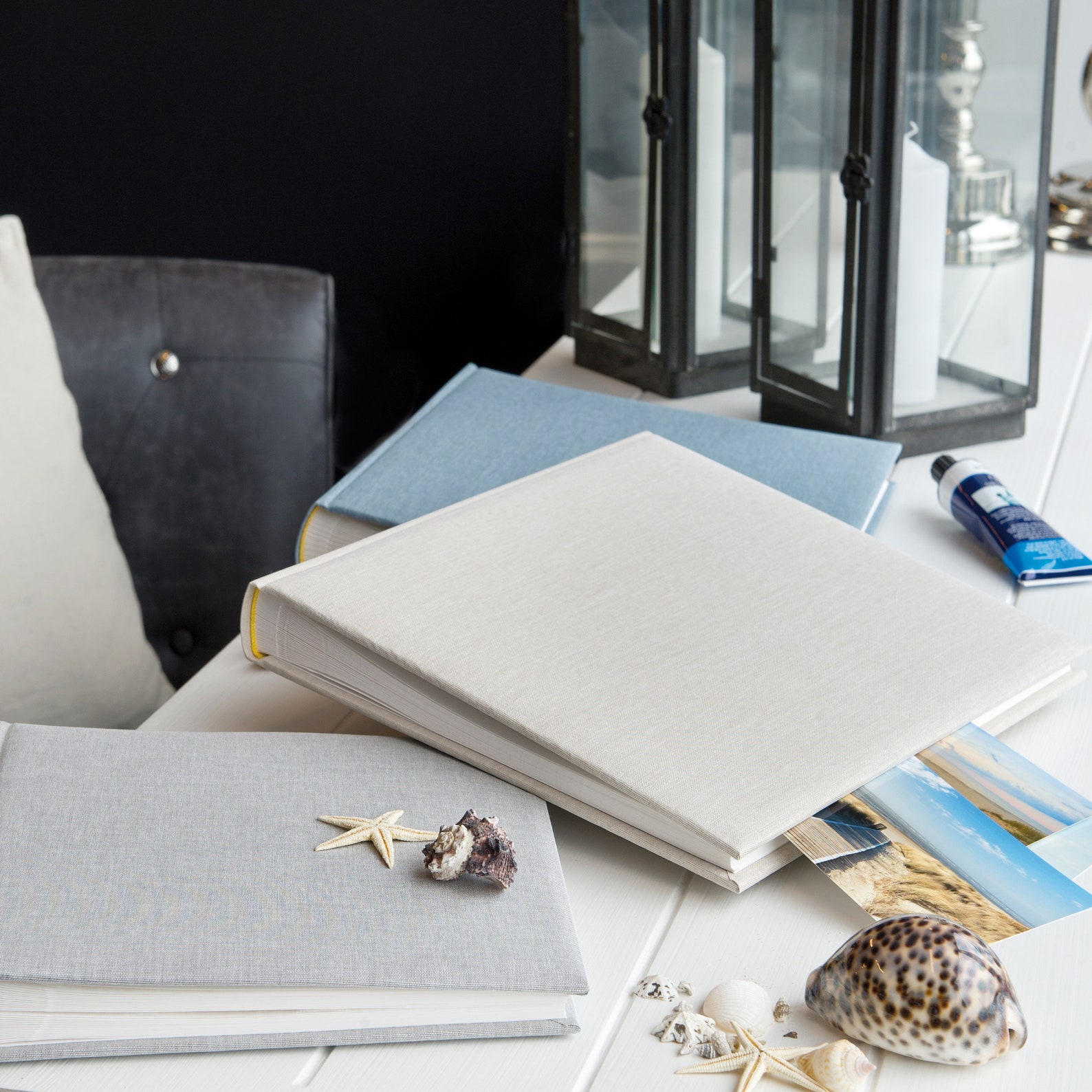 Traditional Book Bound Photograph Album 30cmx31cm | Opaque Interleave ...