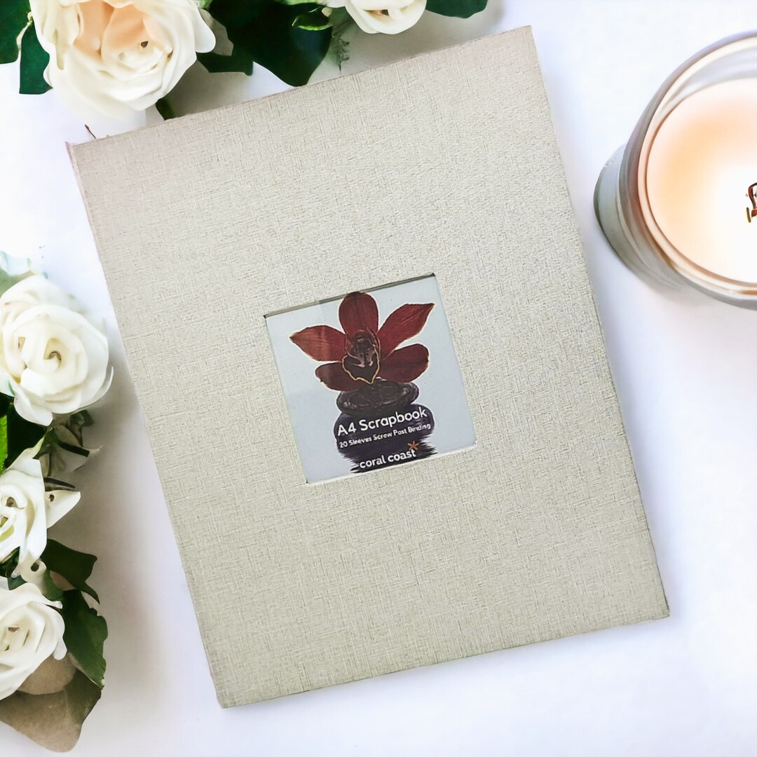 Scrapbook Album A4 | Photo Memory Book | Baby Album | Handmade Photo ...