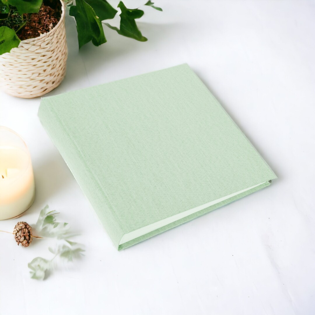 Traditional Book Bound Photograph Album 25cm X 25cm | Glassine ...