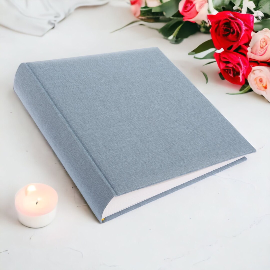 50 Pages / 100 Sides | Traditional Book Bound Photograph Album ...