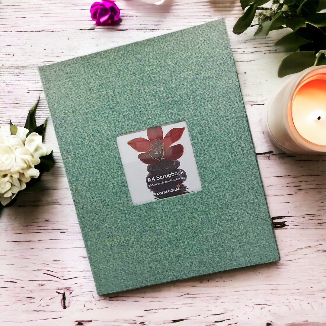 Scrapbook Album A4 | Photo Memory Book | Baby Album | Handmade Photo ...