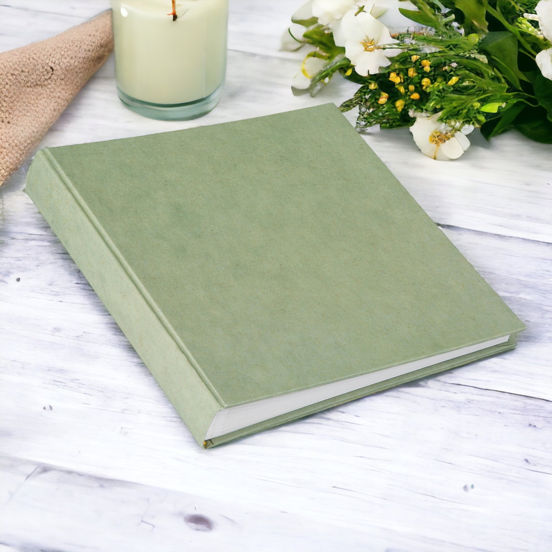Traditional Book Bound Photograph Album | Opaque Interleave Pages ...