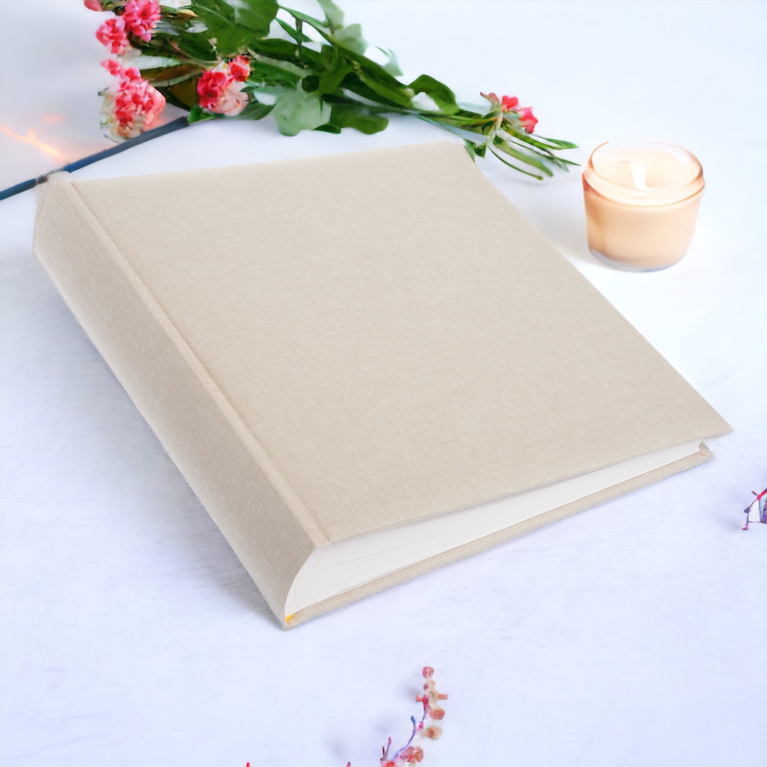 Traditional Book Bound Photograph Album 30cmx31cm | Opaque Interleave ...