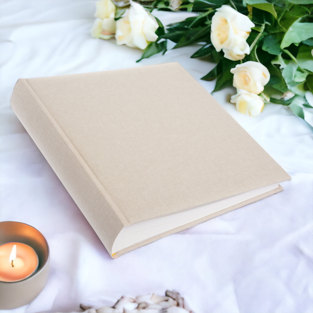 50 Pages / 100 Sides | Traditional Book Bound Photograph Album ...