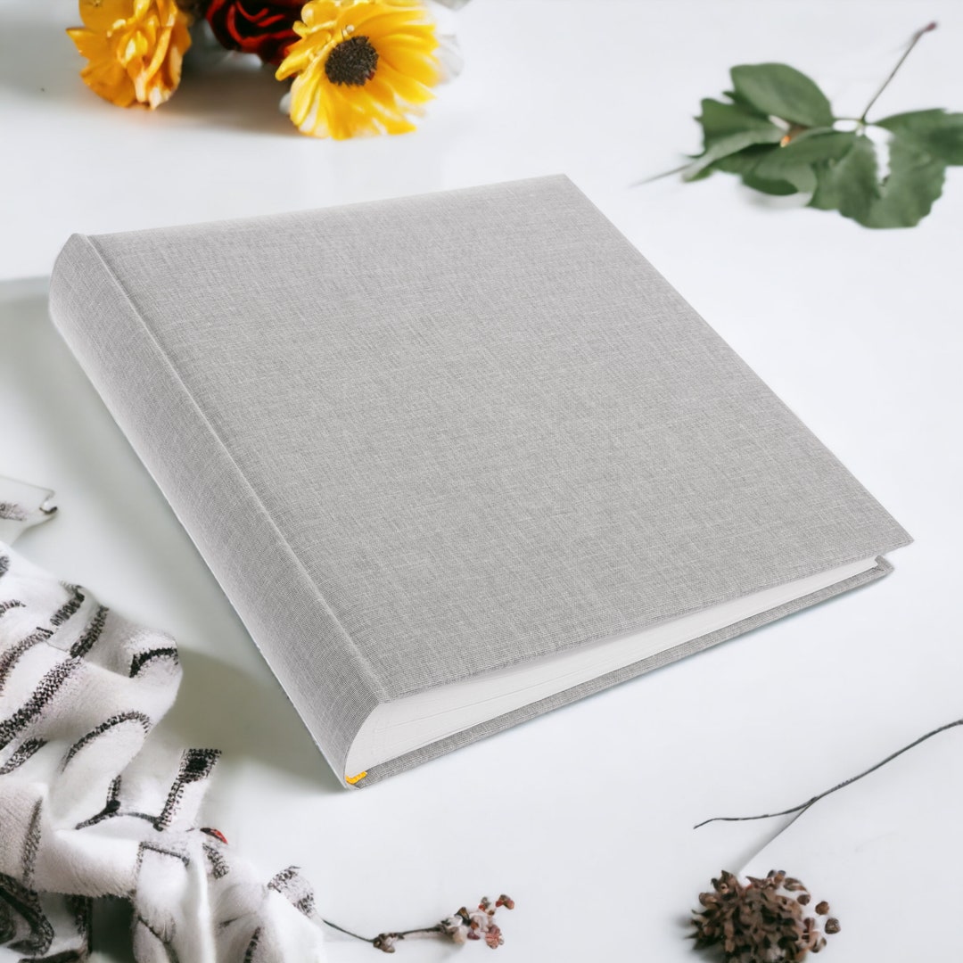 Traditional Book Bound Photograph Album 30cmx31cm | Opaque Interleave ...