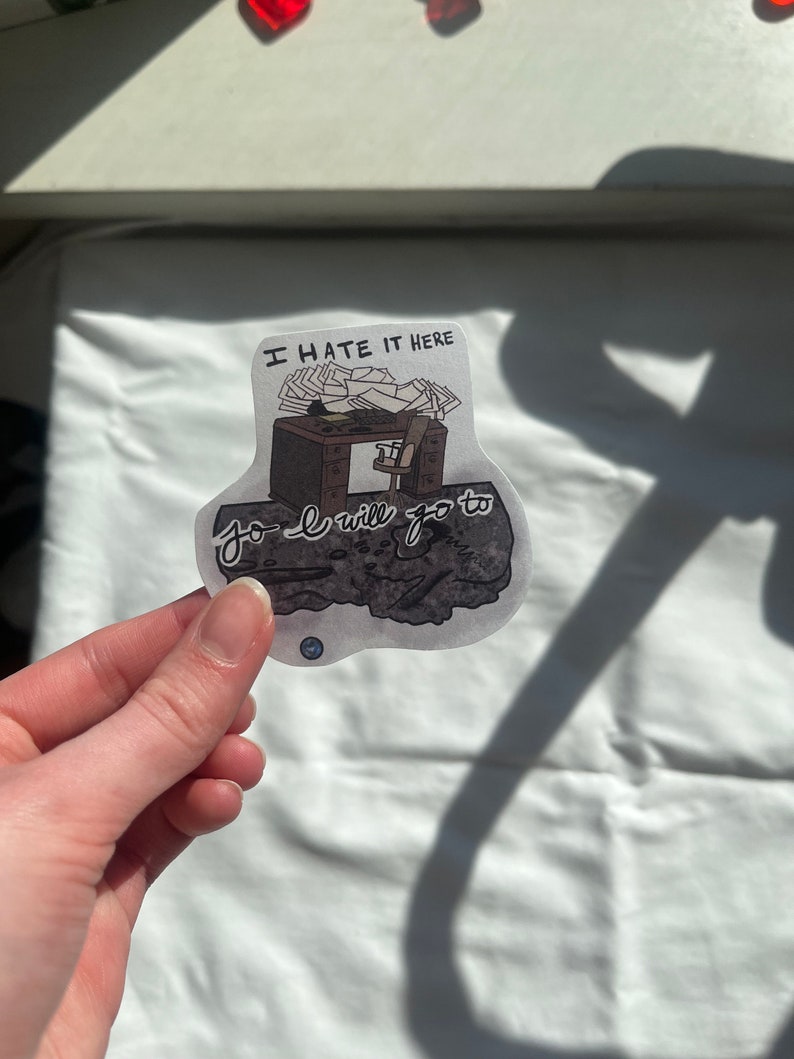 I Hate It Here I Hate It Here Sticker Taylor Swift Sticker Handmade ...