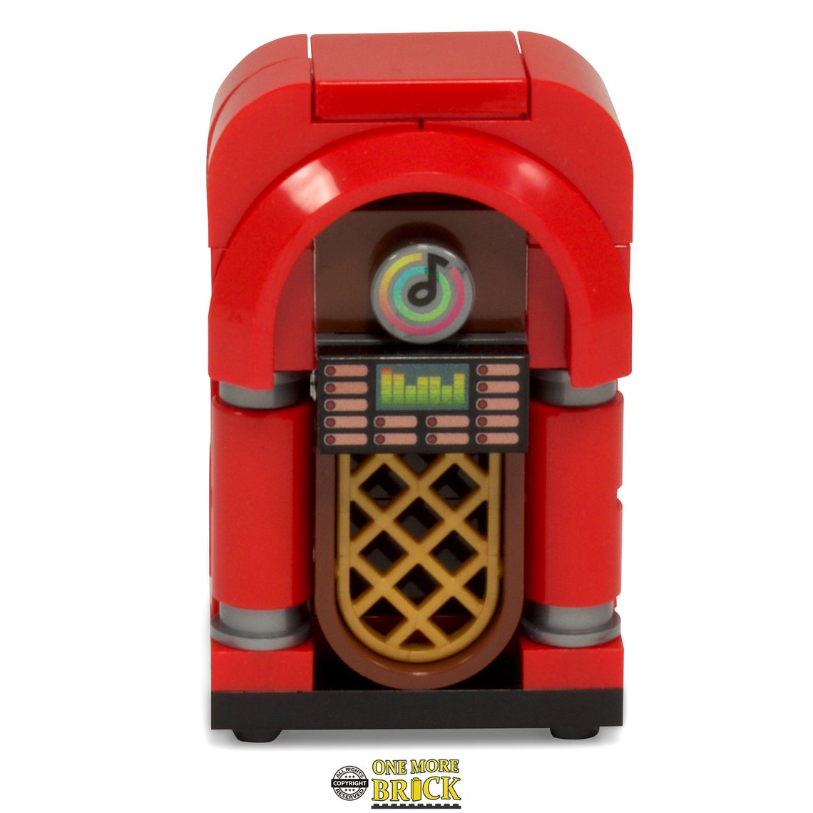 LEGO bricks Custom kit Juke Box Music Jukebox for Pub | Etsy