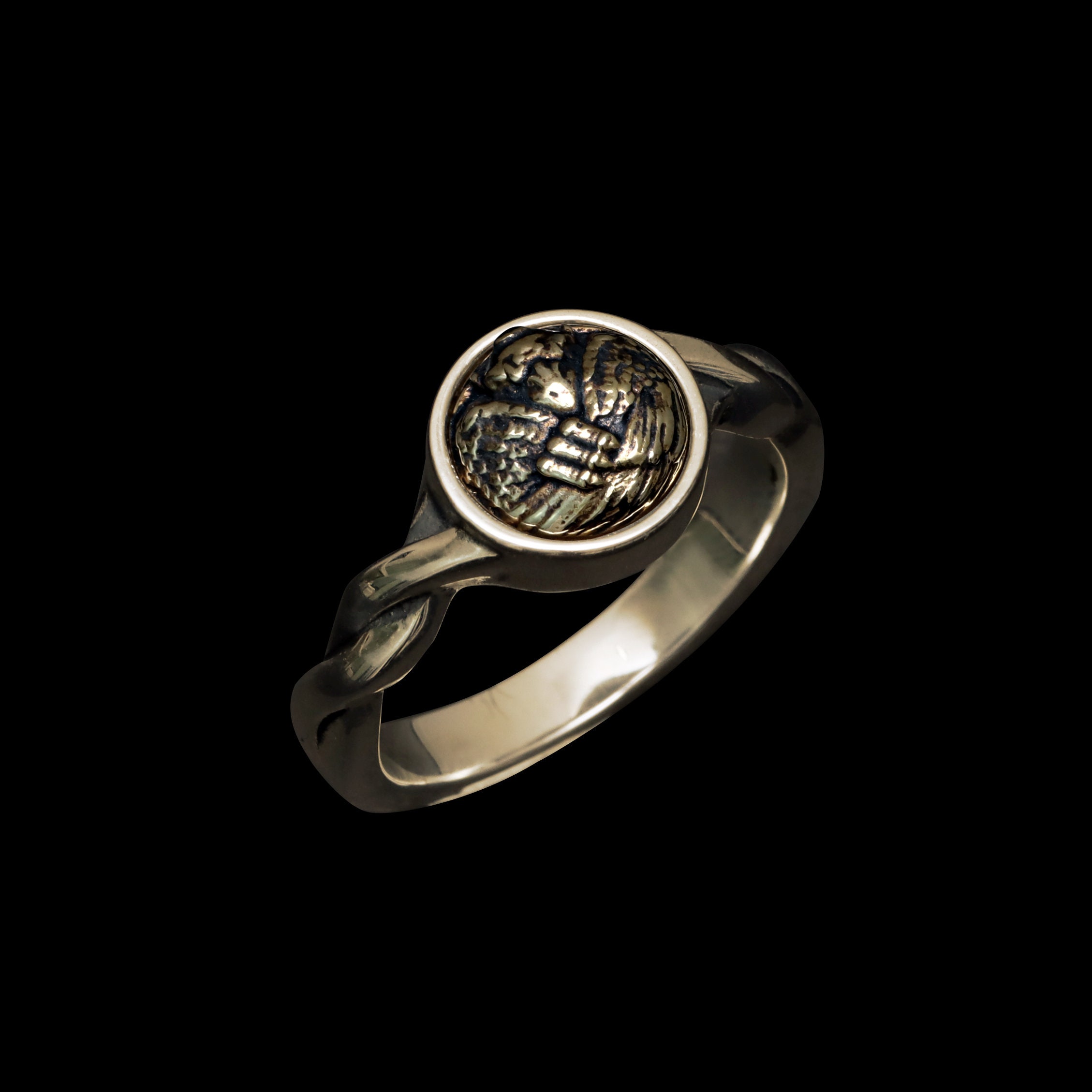 Karasu Tengu Ring Garuda Ring Japanese Ring Bird Eagle Ring Youkai ...