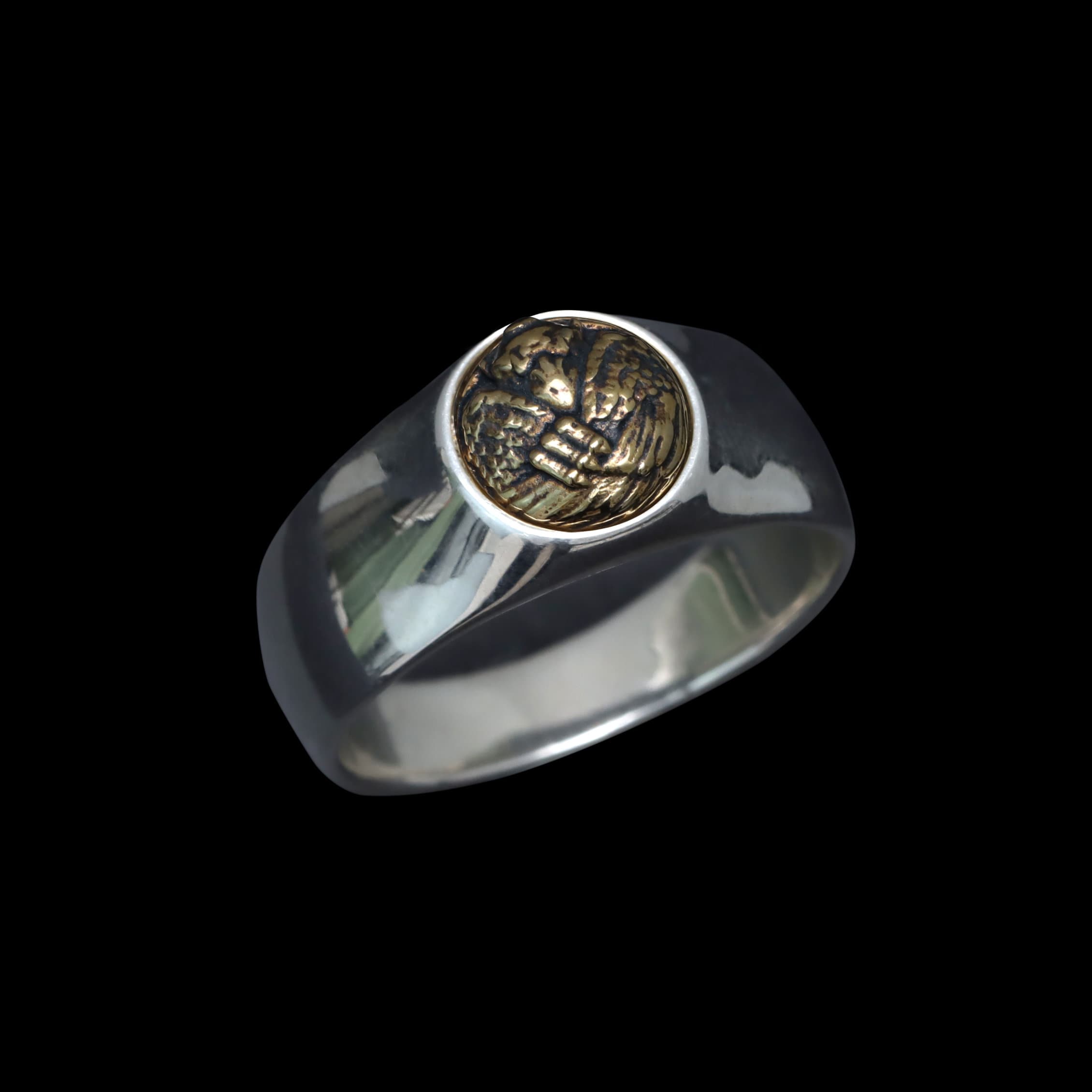 Karasu Tengu Ring Garuda Ring Japanese Ring Bird Eagle Ring Youkai ...