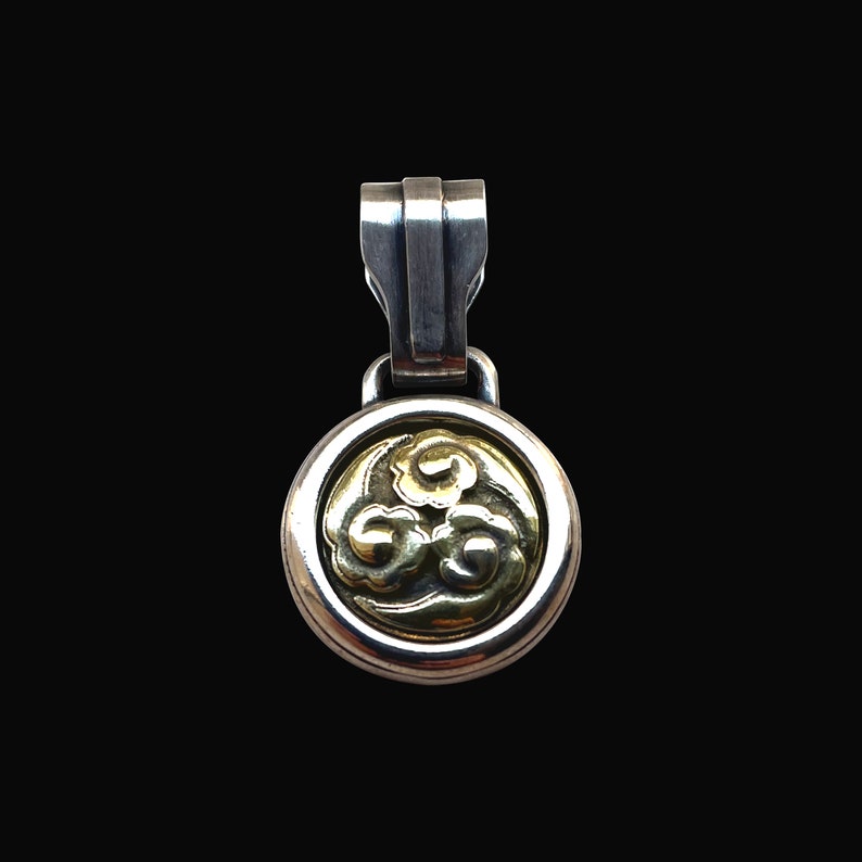 Japanese Samurai Kamon - Silver/brass Pendant - Etsy