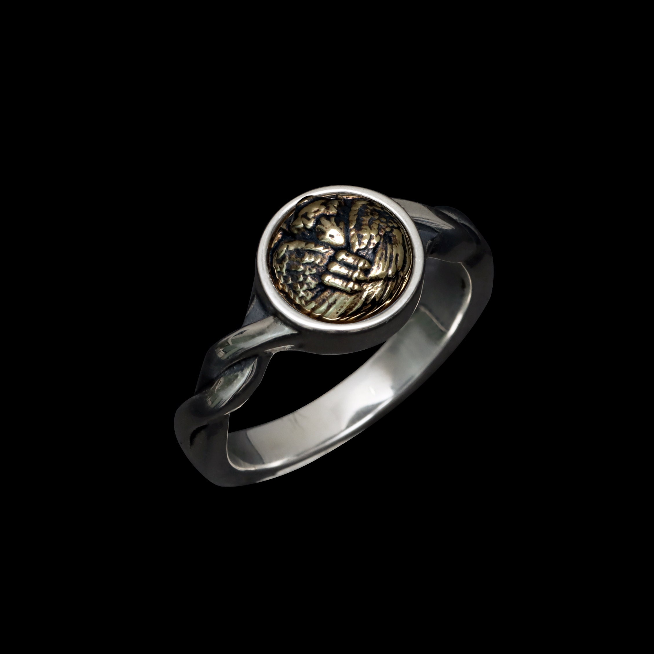 Karasu Tengu Ring Garuda Ring Japanese Ring Bird Eagle Ring Youkai ...