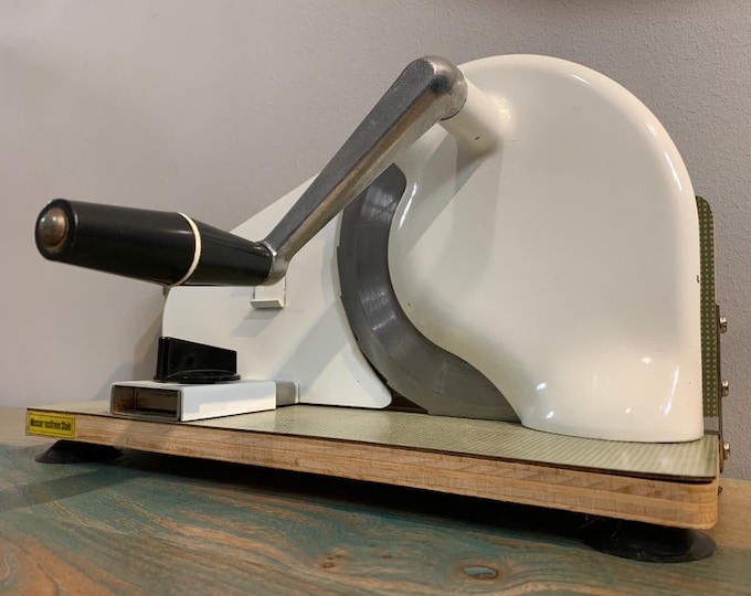 Vintage Retro German Edelstahl Rostfrei Meat Slicer - Etsy