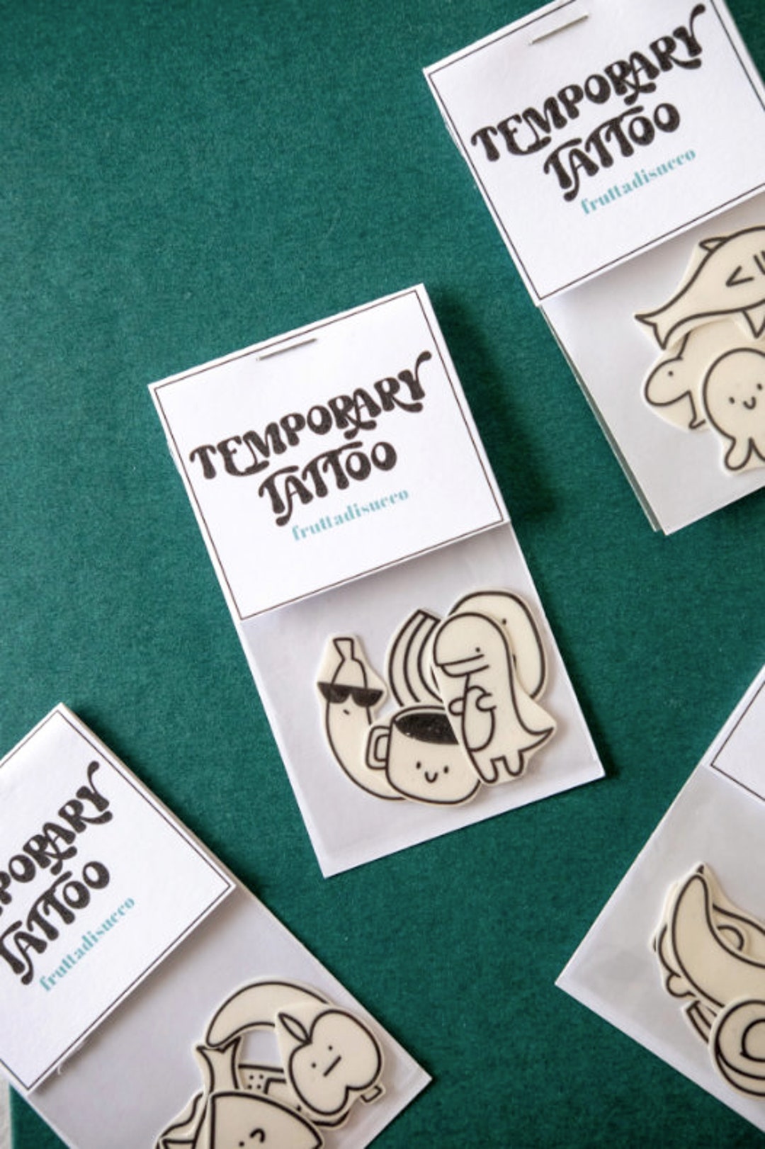 Tiny Cute Temporary Tattoo Pack, Temporary Small Tattoos, Festival ...