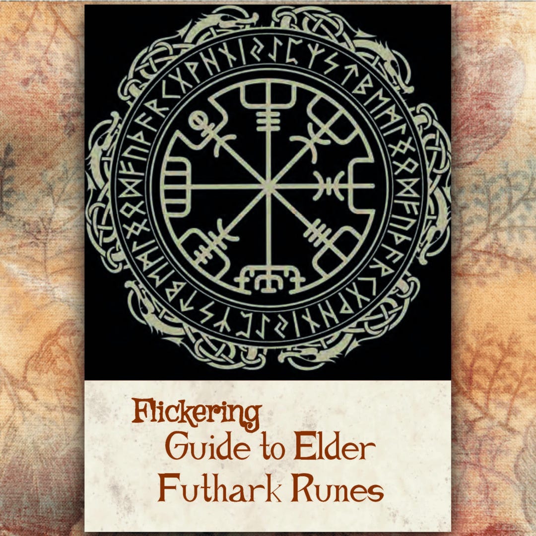 Flickering Elder Futhark Runes Guide | PDF, Norse Magic & Divination - Etsy