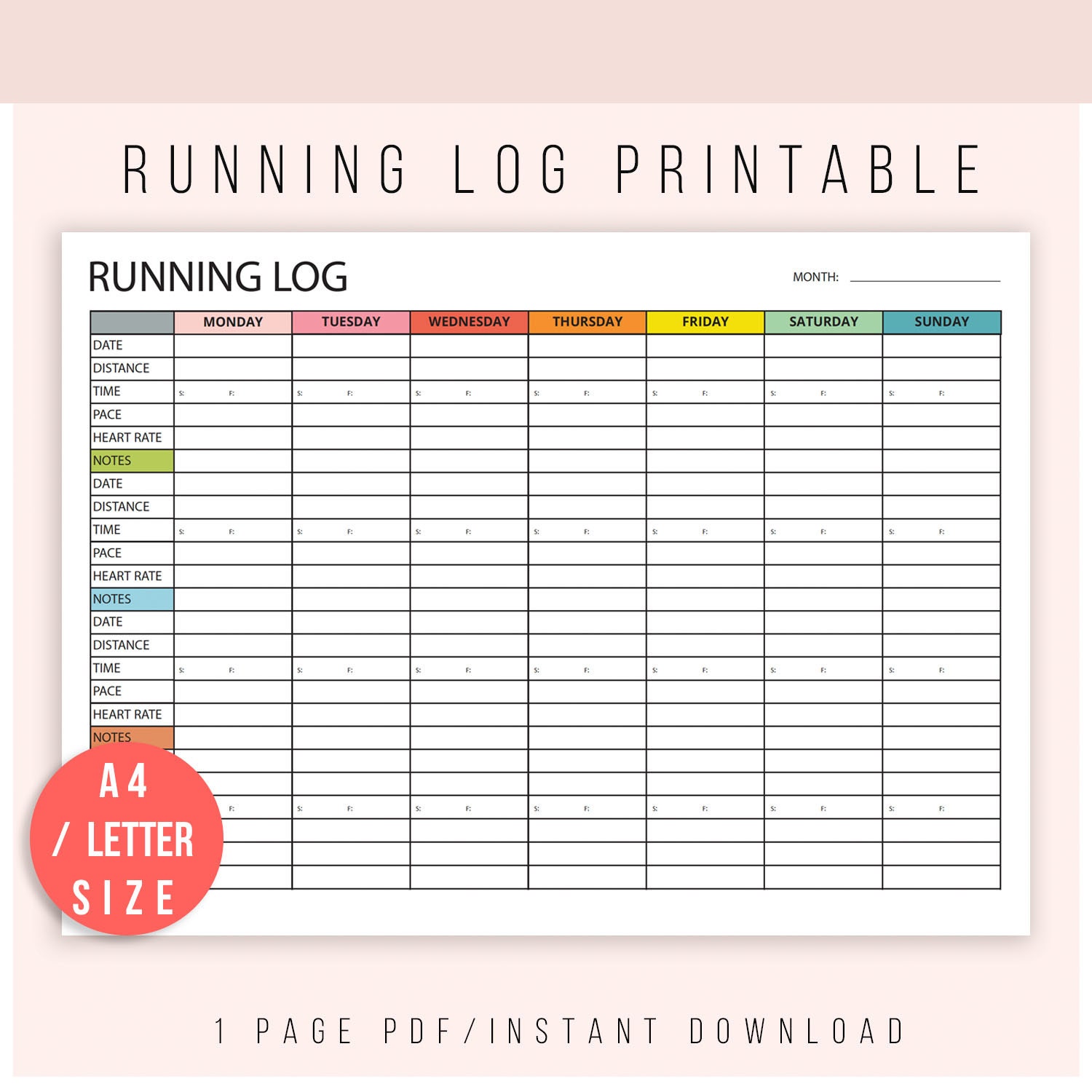 Running Training Plan Template Running Training Plan Template