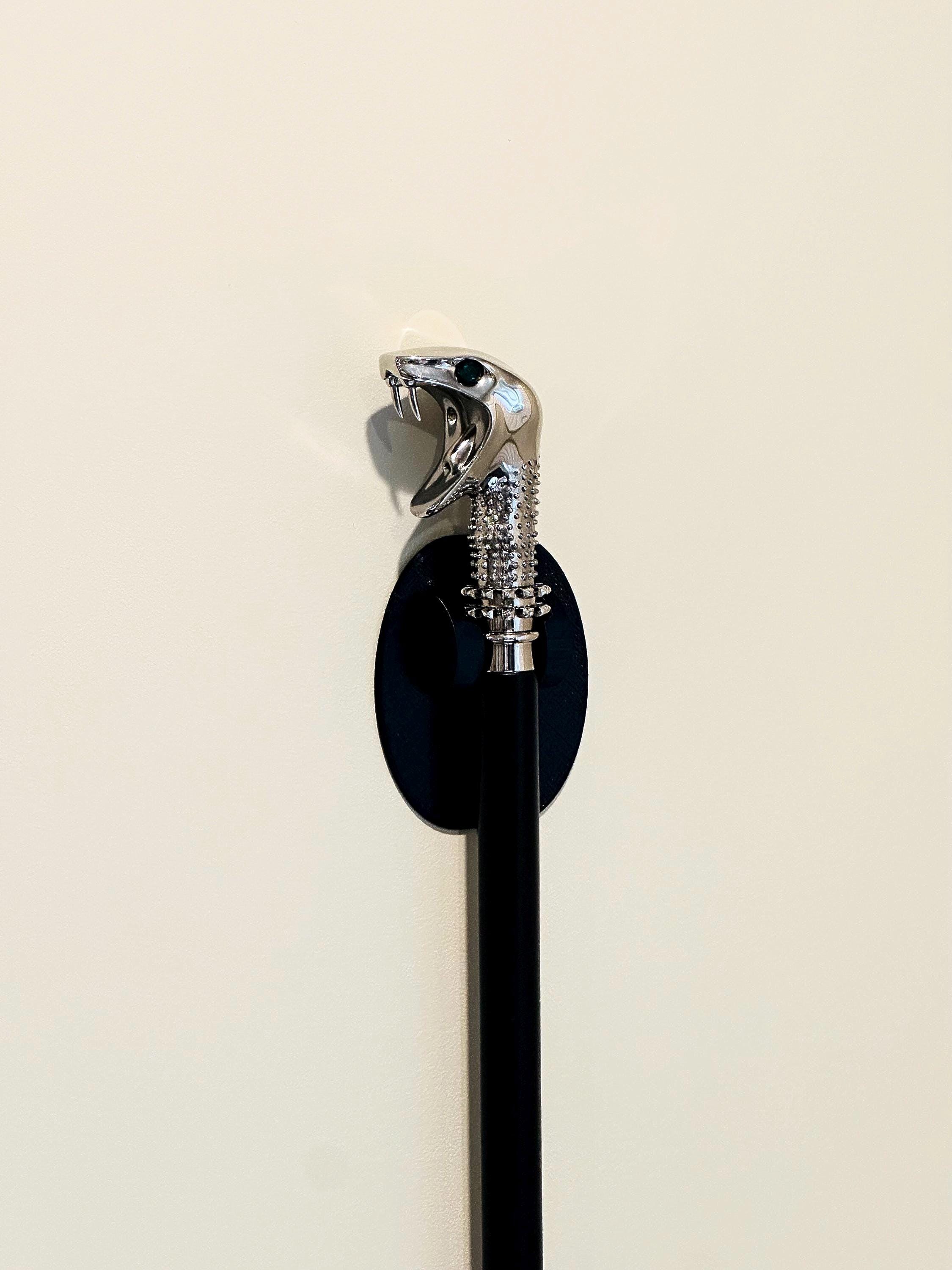 Lucius Malfoy Cane: Wand Wall Mount - Etsy