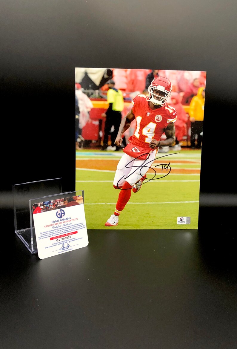 Sammy Watkins Kansas City Chiefs Autographed 8x10 Photograph - Etsy