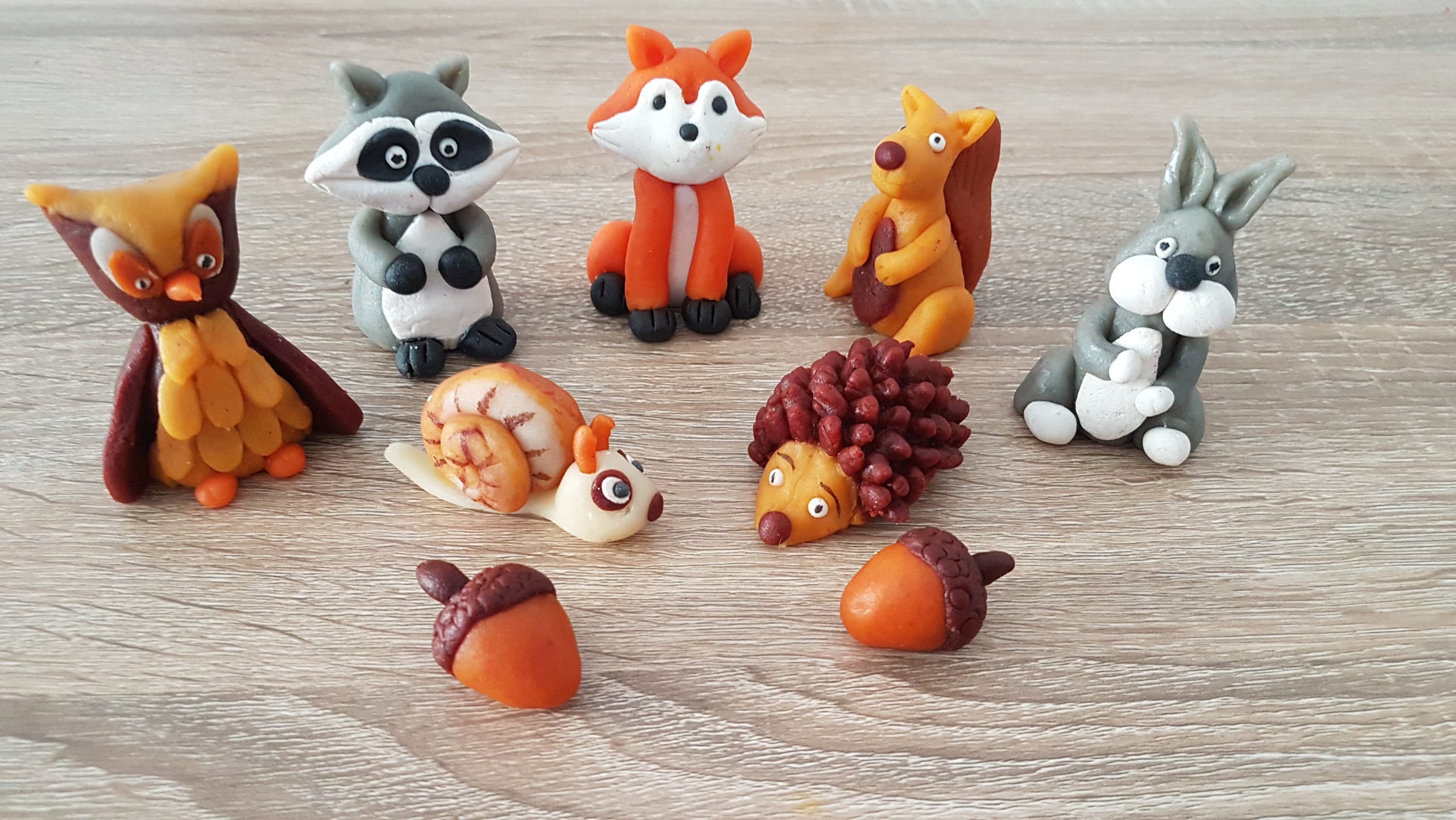 Marzipan Figures