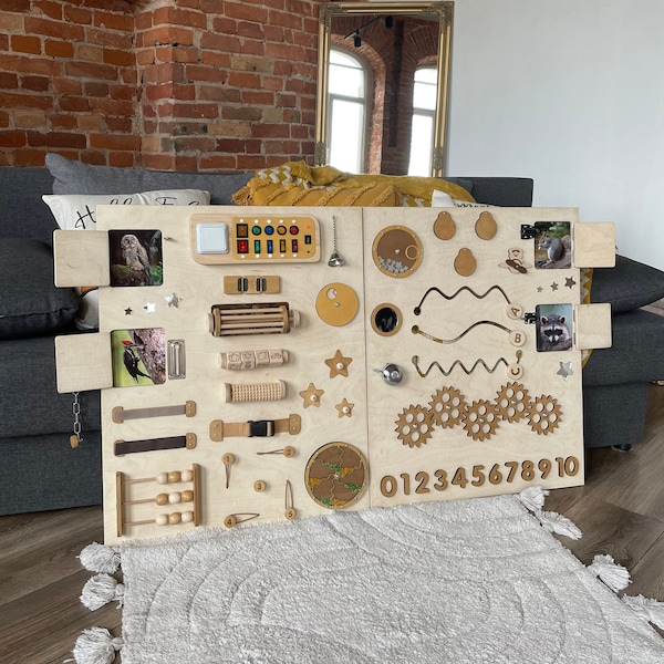 Activity Board Wall Mount - Etsy