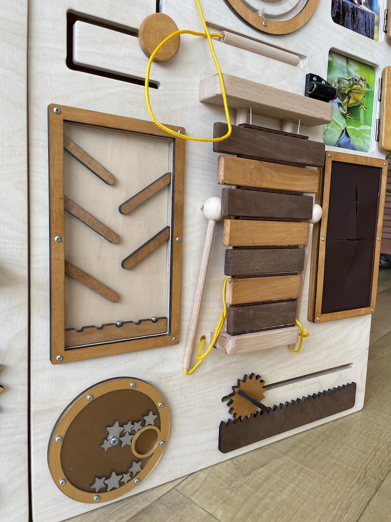 Sensory Wall Panel for Elderly | Activity Board for Dementia, Alzheimer ...