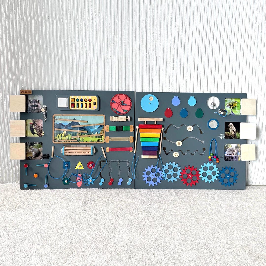 Large Sensory Wall Panel, Activity Wall for School, Interactive Sensory ...