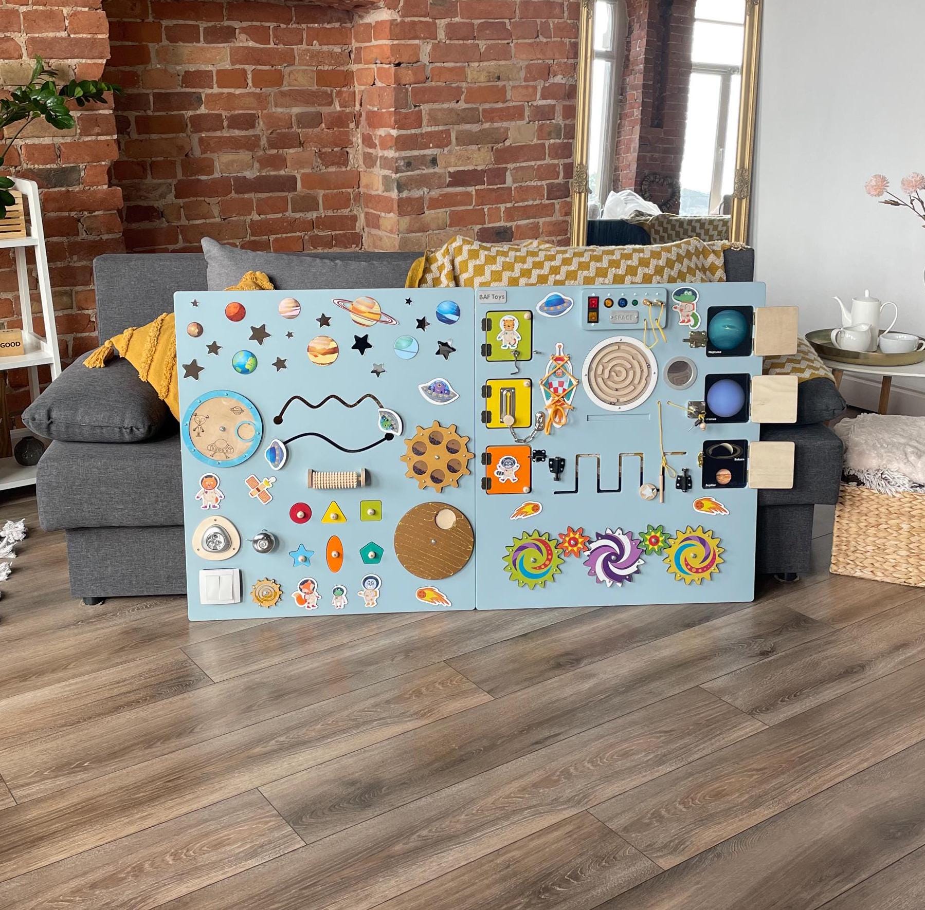 Interactive Sensory Wall-sensory Activities for Preschoolers-sensory ...