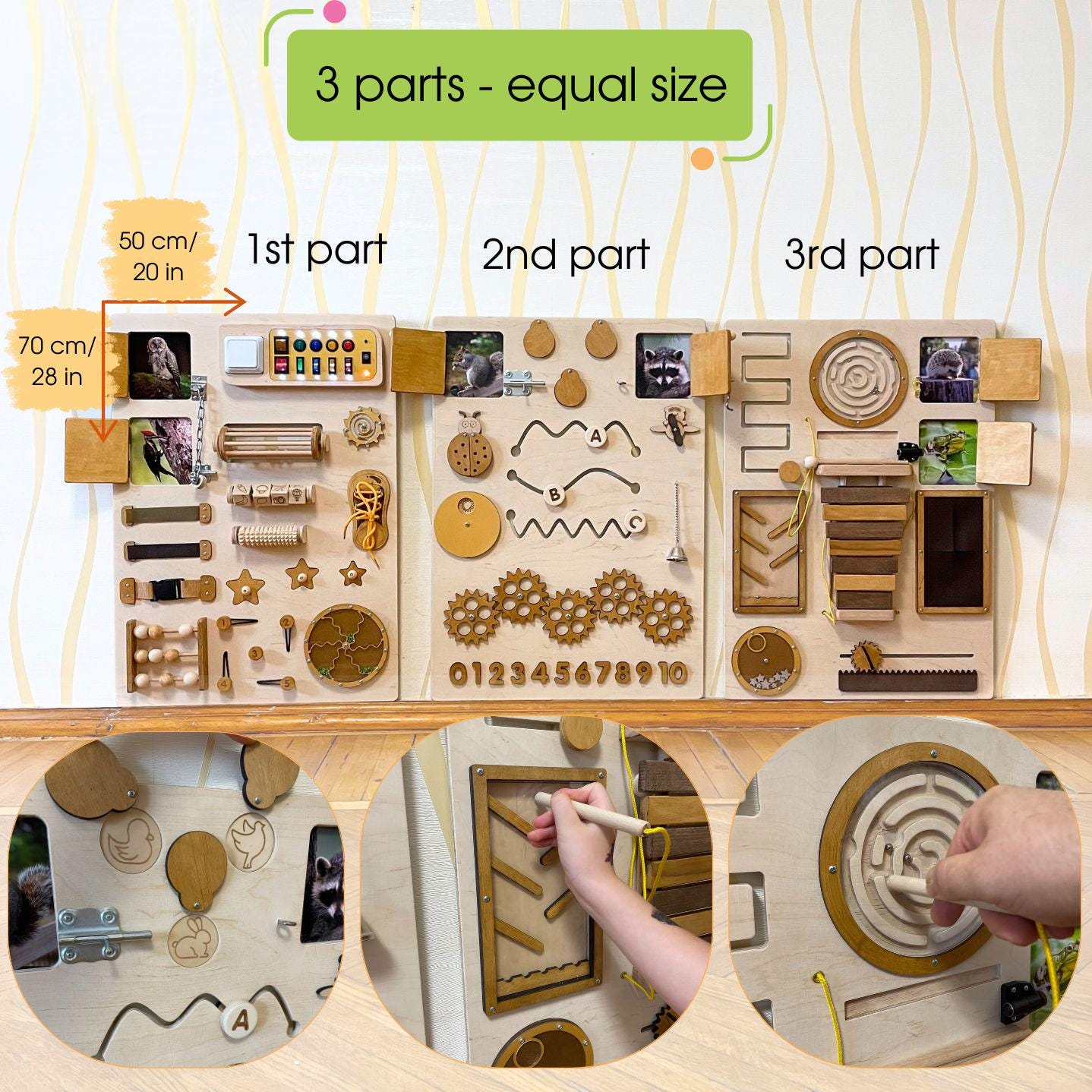 Sensory Wall Panel for Elderly | Activity Board for Dementia, Alzheimer ...