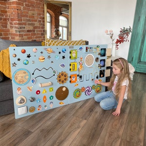 Wooden Fidget Panel Autism Sensory Activities for Adults With Autism ...